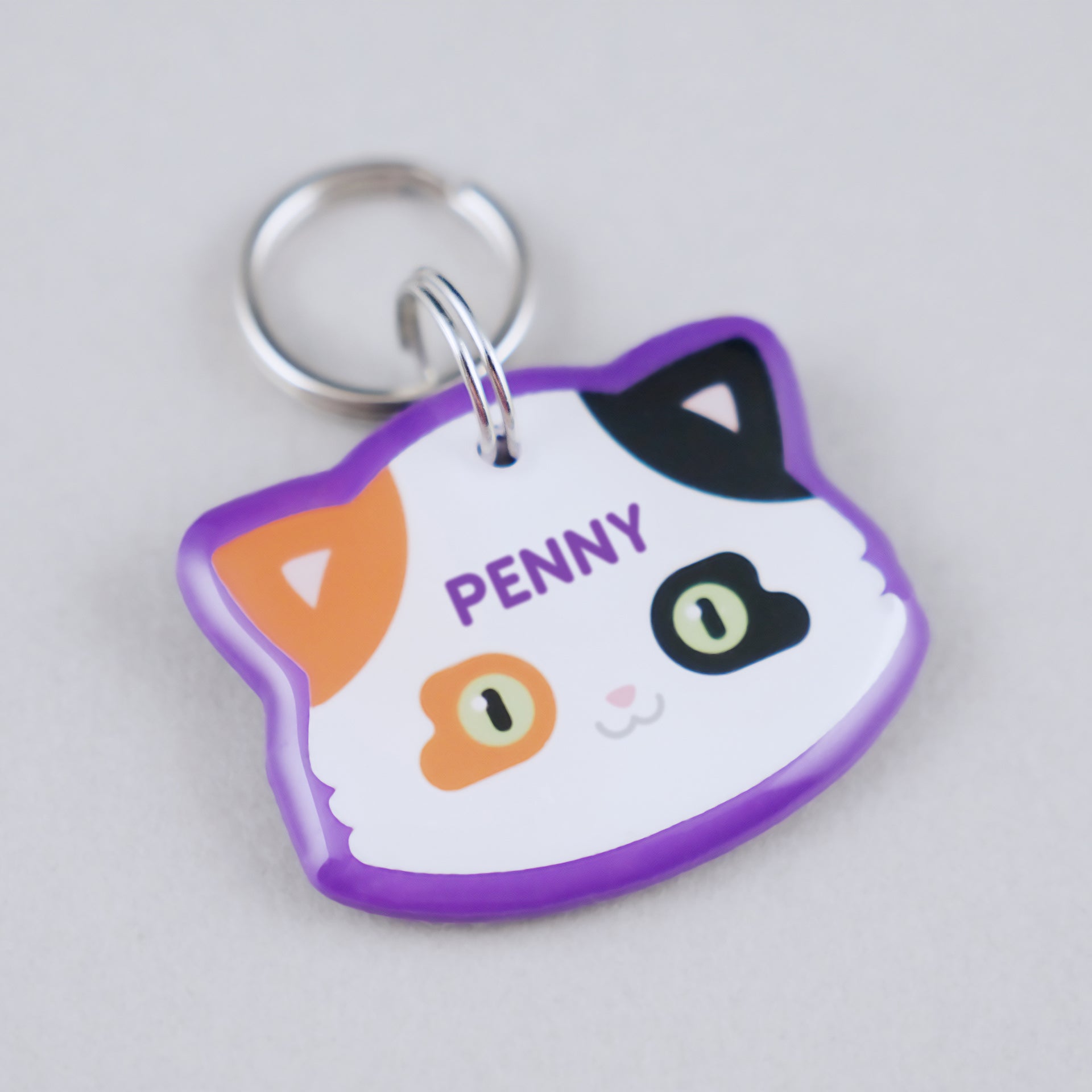 Pet ID Tags | Unique Cat & Dog Collar Accessory | Custom Handmade ...