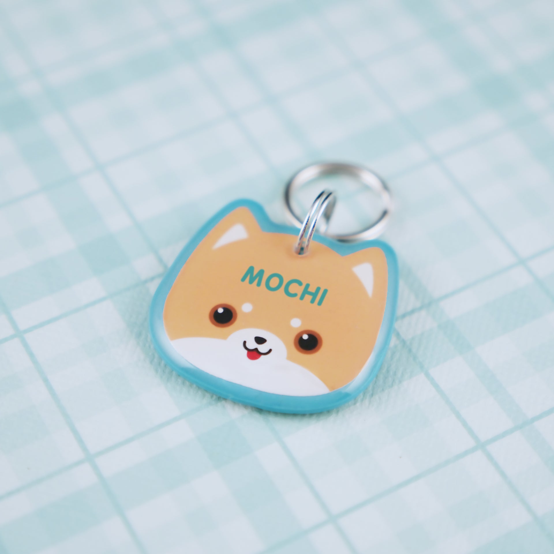 Shiba Inu Dog ID Tag | Cute Pet Puppy Collar Accessory – Pixsqueaks